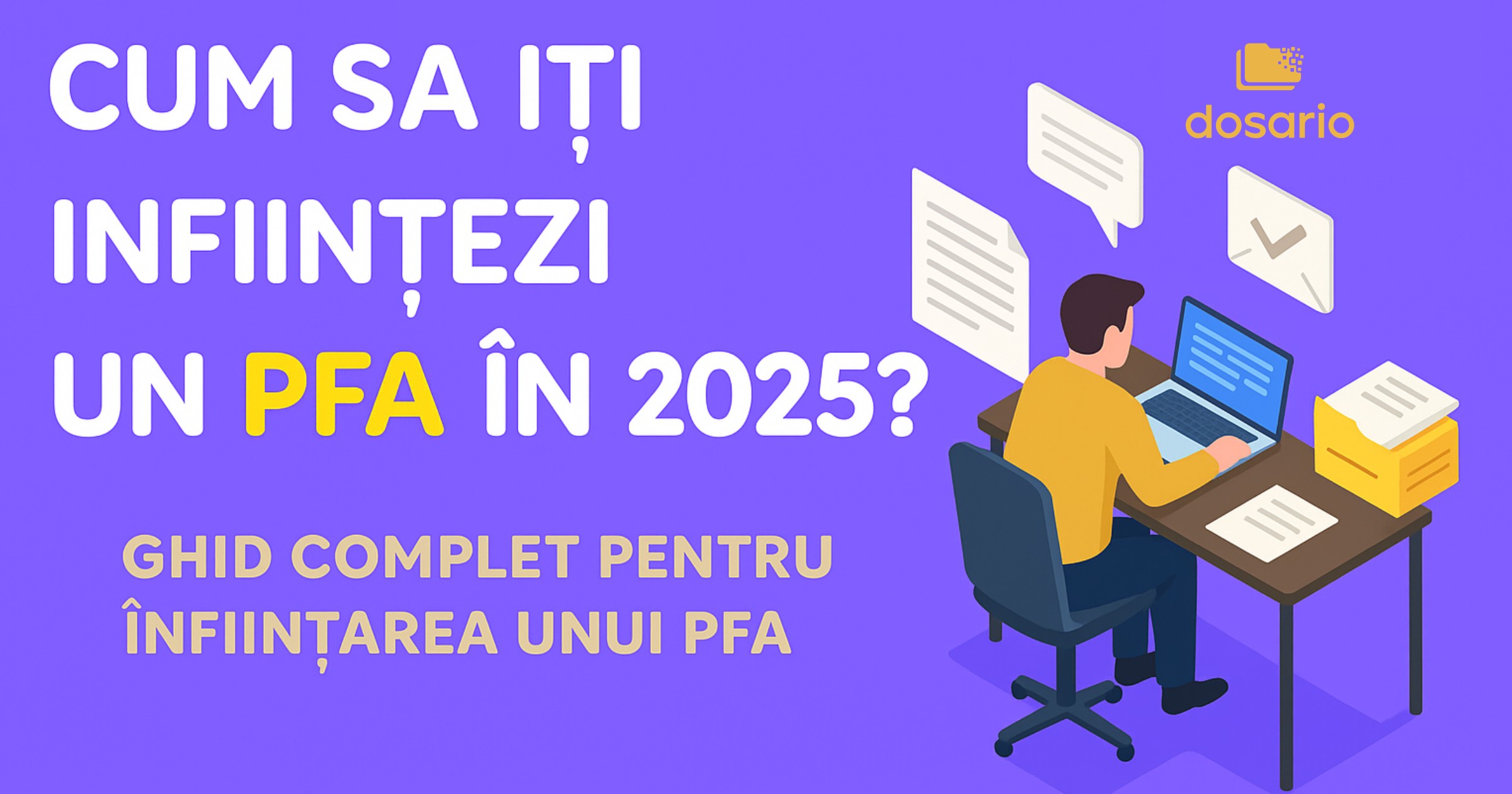 Ghid înființare PFA 2025 – pași, acte și costuri